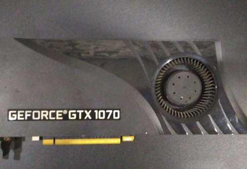 Видеокарта Nvidia Geforce GTX 1070