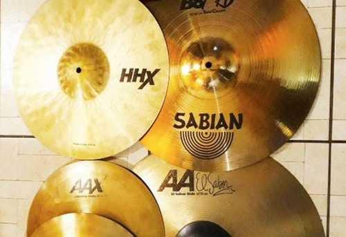 Тарелки Sabian + чехол