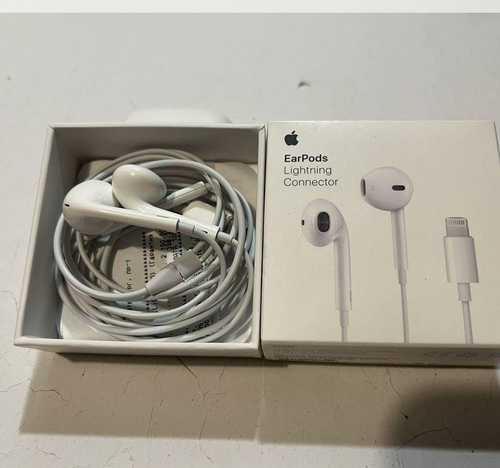 Наушники apple earpods lightning