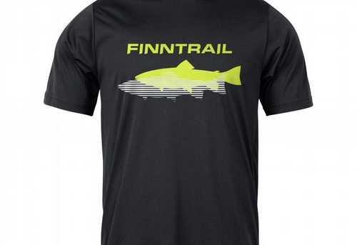 62455 Футболка Finntrail Shadow fish 6706 черный