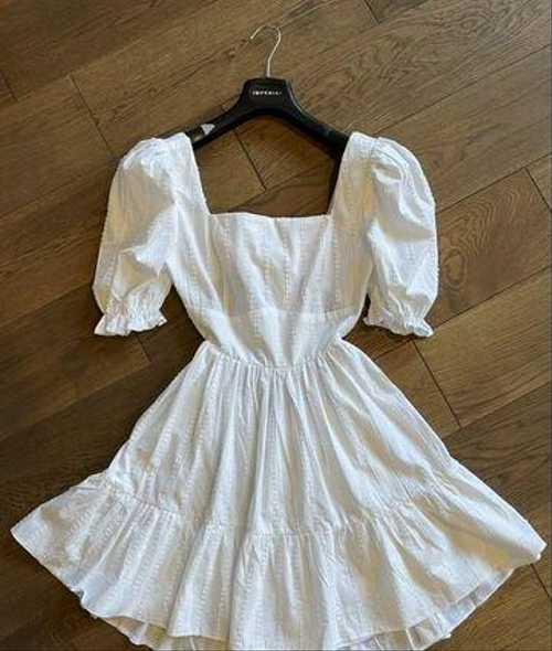 Платье сарафан Италия белый