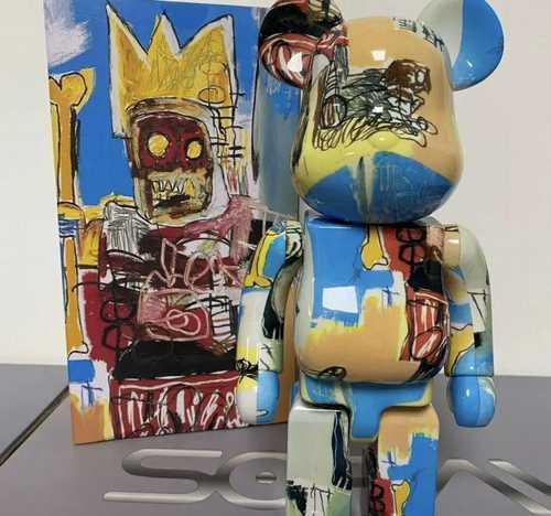 Мишка bearbrick jean michael basquiat