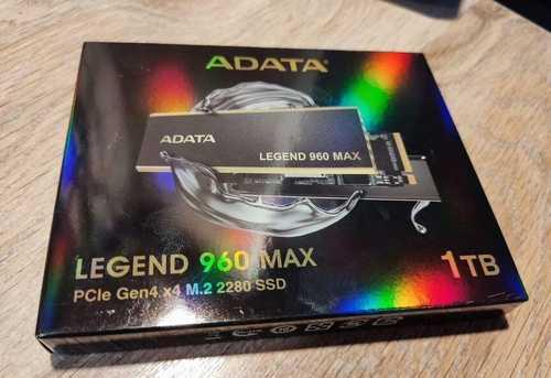 SSD nvme 1 тб adata legend 960 MAX