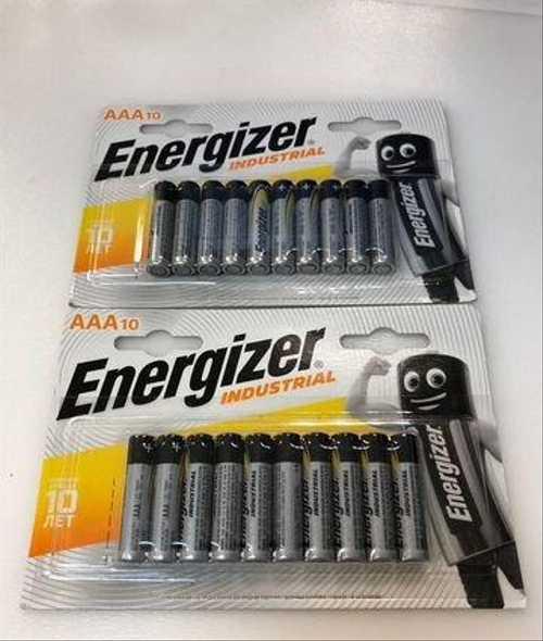 Батарейки Energizer Industrial AAA LR03