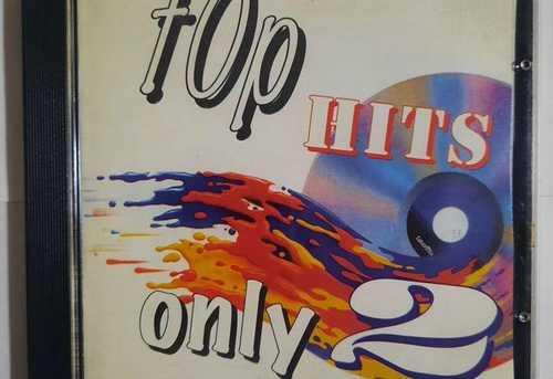 Музыкальный сд диск TOP hits only 2 / 1995г