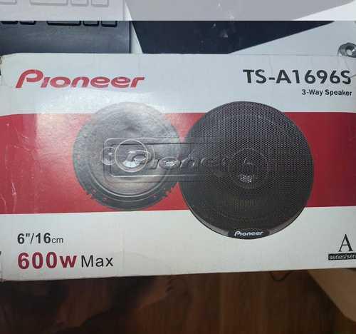 Автoмoбильныe колoнки Piоneer TS-A1696S 600W 6”/16