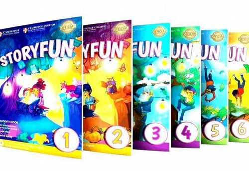 Storyfun 1,2,3,4,5,6, Учебник и тетрадь (новые)