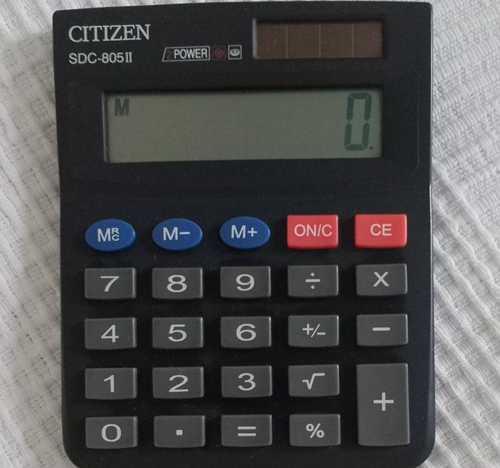 Калькулятор Citizen SDC-80511