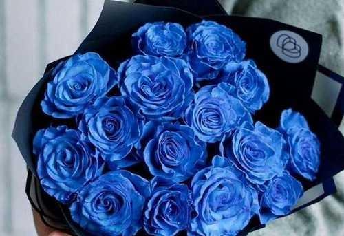 Синие розы Доставка цветов