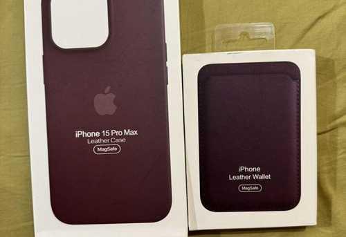 iPhone 15 pro max чехол и картлодер