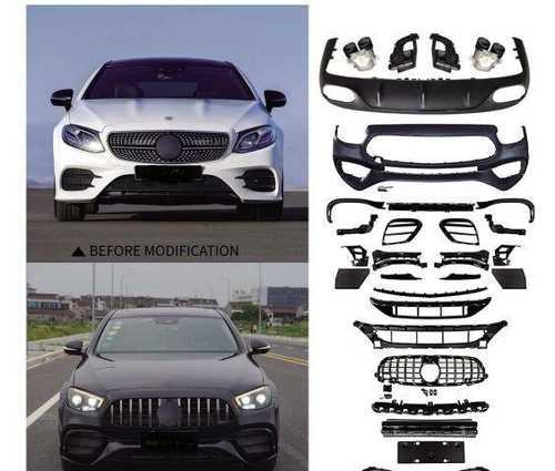 Обвес AMG рестайлинга Mercedes W213 C238 купе