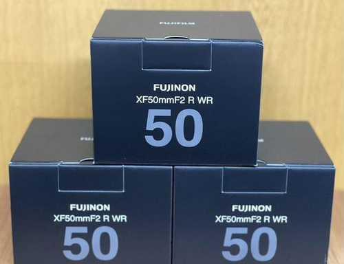 Fujifilm XF 50mm f/2 R WR Black