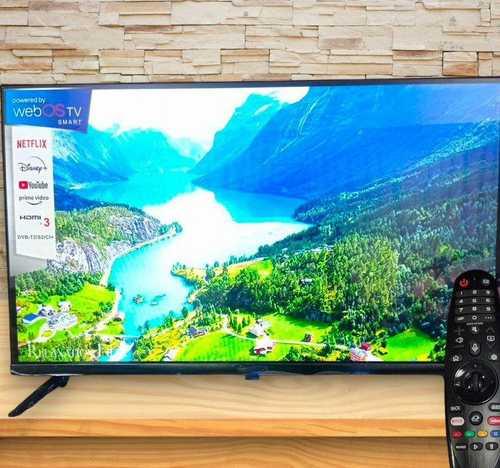 Телевизор WebOS 32 дюйма SMART TV Full HD с Wi-Fi