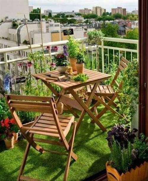 Набор складной садовой мебели на балкон лоджию сад