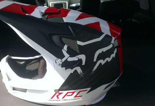 Шлем FOX rampage corbon