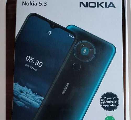 Телефон Nokia 5.3 TA-1234 DS 3/64
