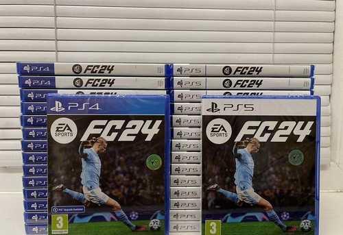 FIFA 24 на PS4/PS5 Новый диск