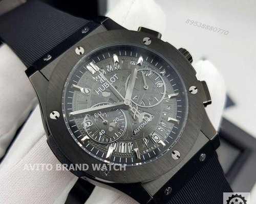 Мужские классические часы Hublot AeroFusion black