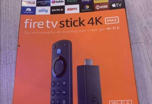 Amazon fire tv stick 4k max (новый)