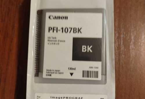 Картридж Canon PFI-107BK