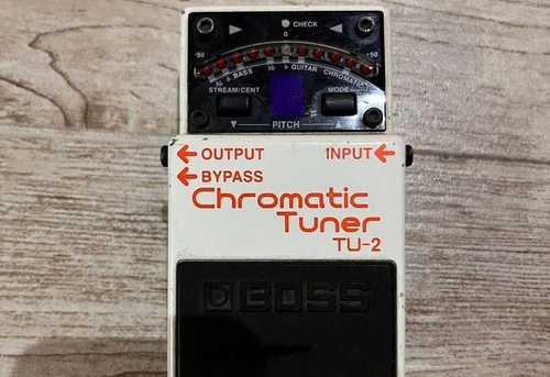 Педаль boss TU-2 Chromatic Tuner - тюнер