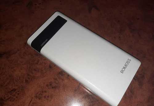 Power bank повербанк ромос romoss 20000 mah