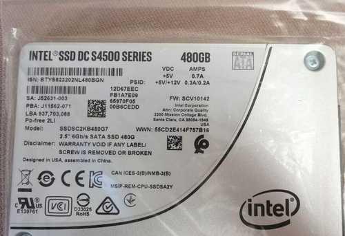 Жёсткий диск Intel SSD DC S4500 480GB