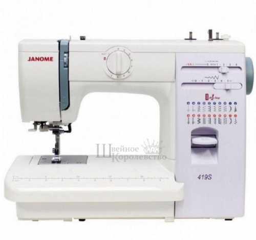 Швейная машина janome 419S