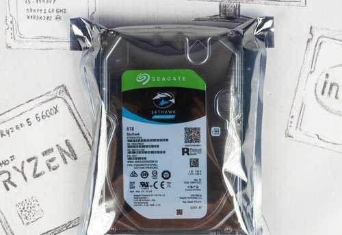 Жесткий диск Seagate SkyHawk 8TB