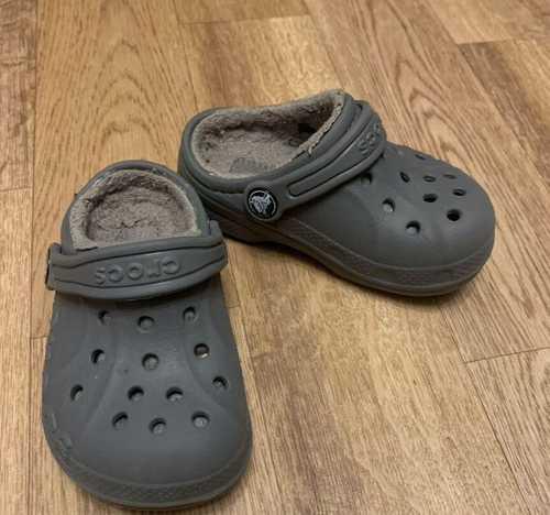 Сабо Crocs теплые c7