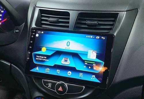 Магнитола Hyundai Solaris 11-16 WiFi Navi IPS