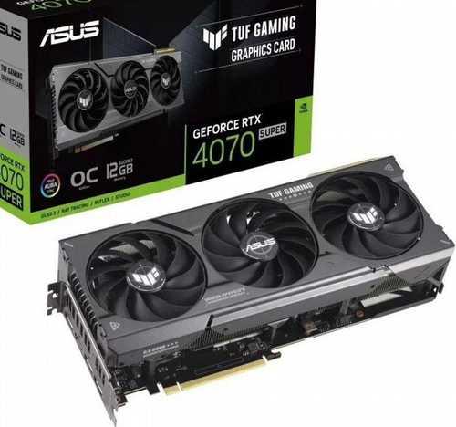 Новая видеокарта asus 4070 TUF 12gb