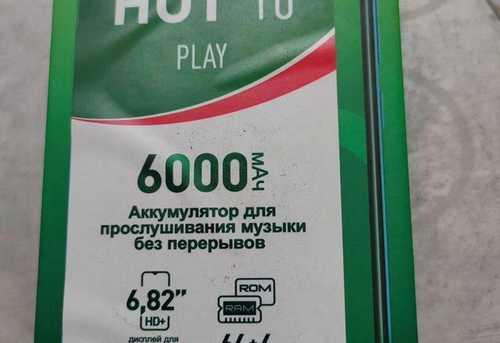 Infinix Hot 10 Play, 4/64 ГБ