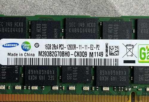 DDR3 16GB ECC REG samsung 12800R серверная