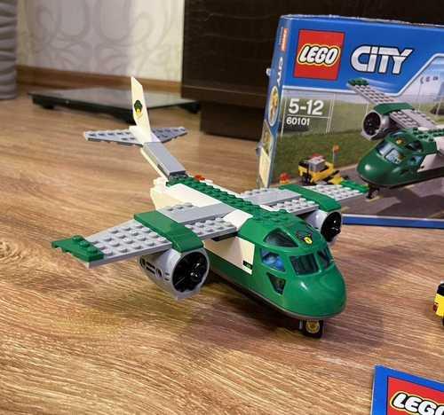 Lego city 60101 самолет грузовой