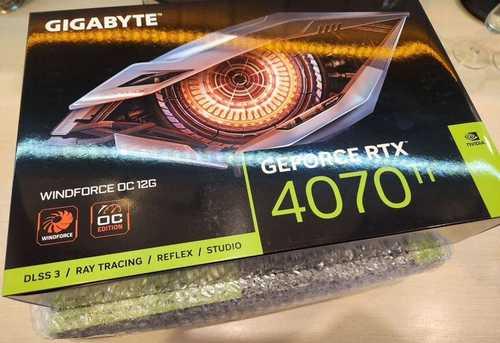 Видеокарта gigabyte Nvidia rtx4070ti