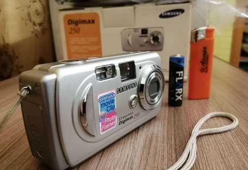 Компактный фотоаппарат samsung digimax 250