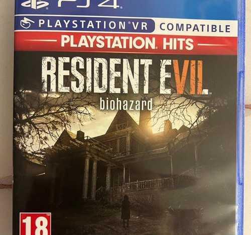 Resident evil 7 ps4,5 диск