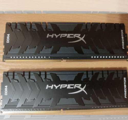 Оперативная память ddr4 16gb 3200 HiperX Predator