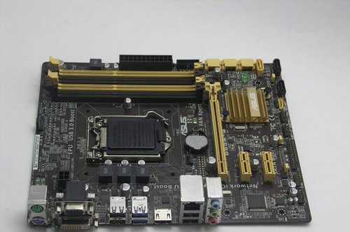 Мат. плата S-1150 asus B85M-G B85/4DDR3/sata/Lan