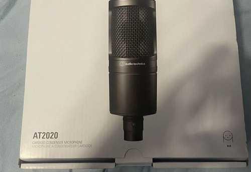 Микрофон студийный audio Technica AT2020 xlr