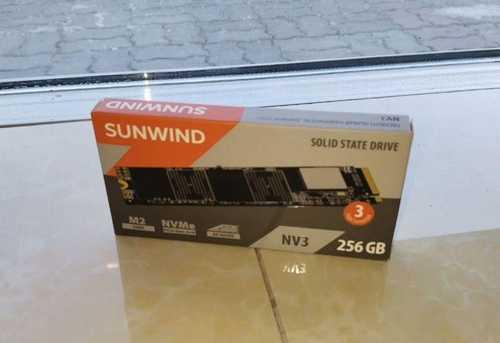 SSD накопитель Sunwind NV3 M.2 2280 256 гб