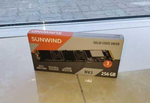 SSD накопитель Sunwind NV3 M.2 2280 256 гб