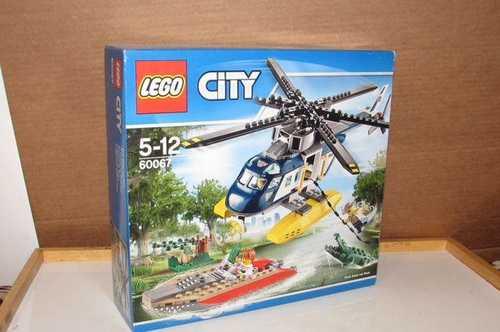 60067 Lego City Погоня на полицейском вертолёте