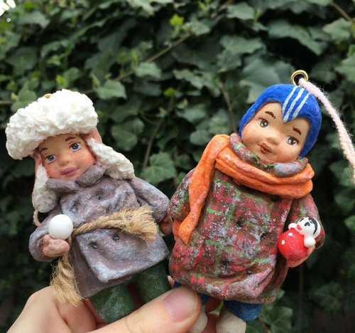 Ватные игрушки