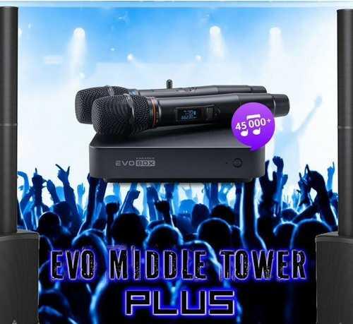 Караоке для дома комплект EVO middle tower plus