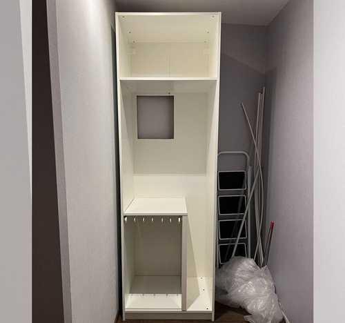 Гардероб икеа Пакс 75x58x240 белый