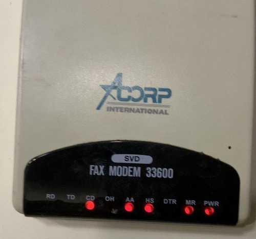 Внешний модем Acorp 33600