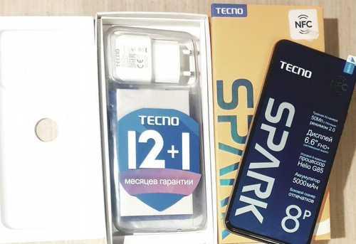 Tecno spark 8p 4+3/64