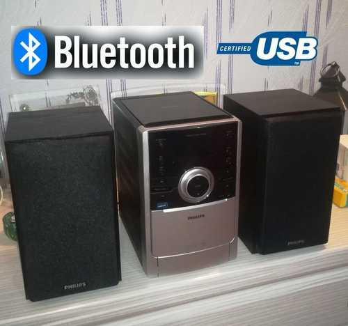 Музыкальный центр с Bluetooth Philips MCM 166